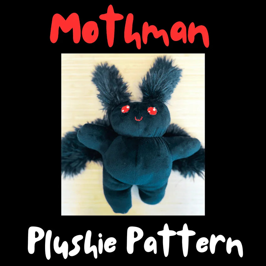 Mothman Plushie Pattern | Meissner Sewing