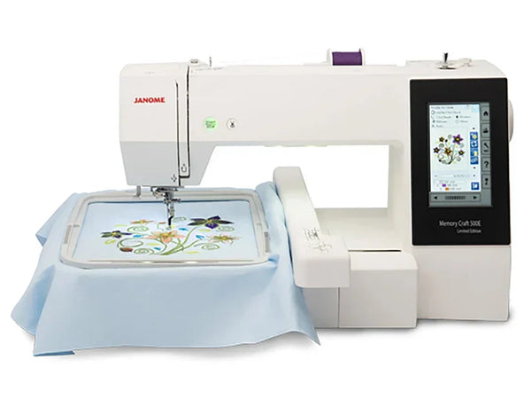 Janome Memory Craft 500E Limited Edition Embroidery Machine | Meissner